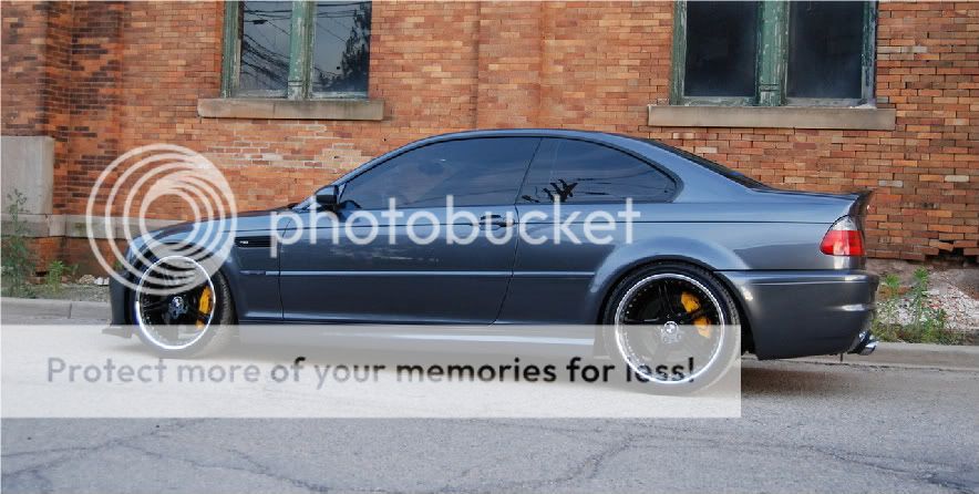 E46 02 Steel Gray M3 Modded...4.10, SSR GT03, Eisenmann, UUC, BBK, H&R